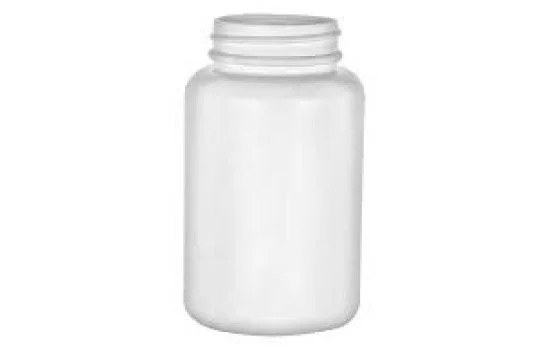 225cc Clear PET plastic packer bottle with 45-400 Neck Finish